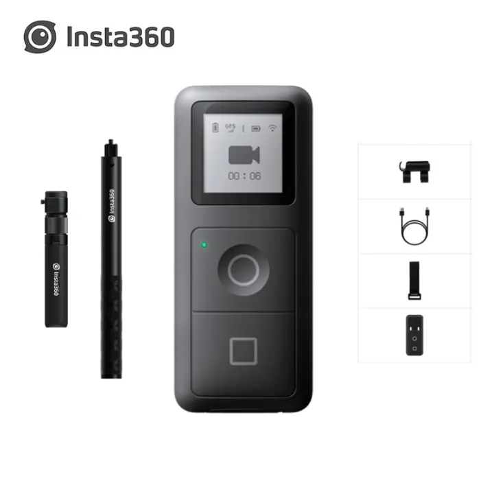 Insta360 ONE R/X Bullet Time / GPS Smart Remote /Invisible Selfie Stick ...