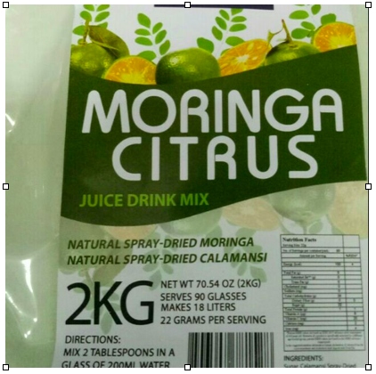 Moringa citrus juice powder 2kg | Lazada PH