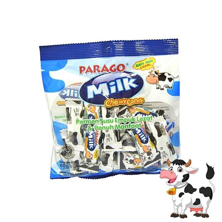 PARAGO Milk Chewy Candy Permen Susu Lunak 60g | Lazada Indonesia