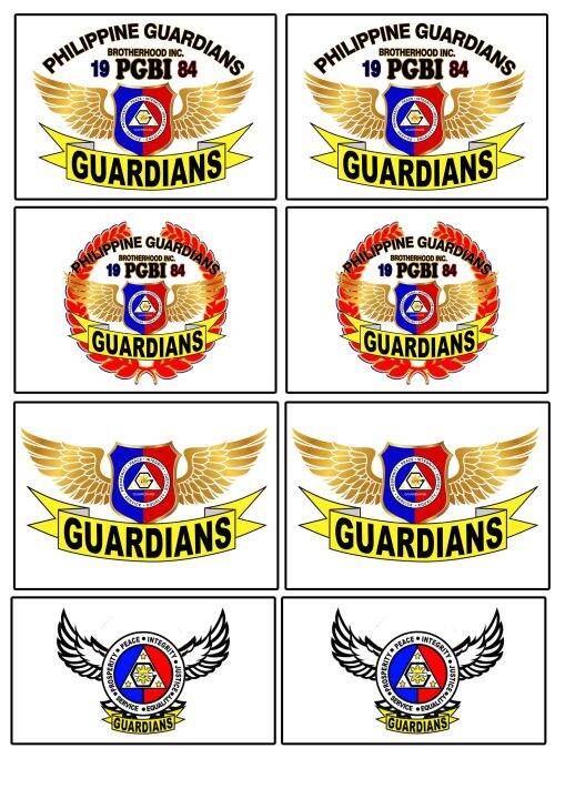 GUARDIAN GOLD STICKERS | Lazada PH