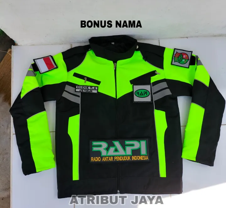 jaket rapi radio antar penduduk indonesia | Lazada Indonesia