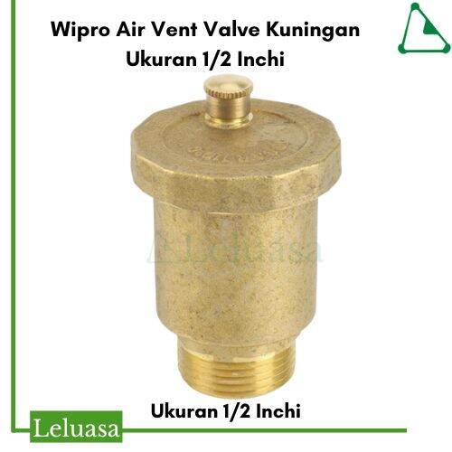 Wipro Air Vent Valve Kuningan Ukuran 1/2 Inchi | Lazada Indonesia