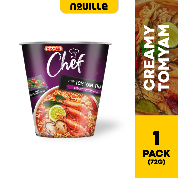 MAMEE CHEF Creamy Tom Yum Cup Noodles 72g | Lazada
