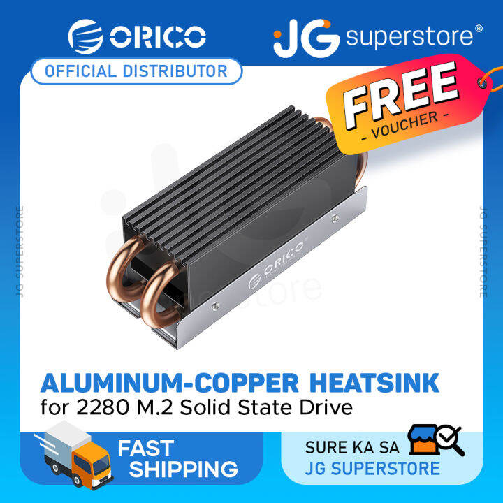 ORICO M2HS4 M.2 SSD Copper Aluminum Heatsink with Fast Cooling Thermal ...
