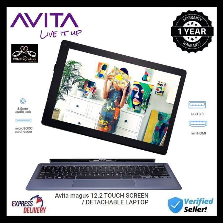 Avita magus 12.2 TOUCH SCREEN / DETACHABLE LAPTOP | Lazada