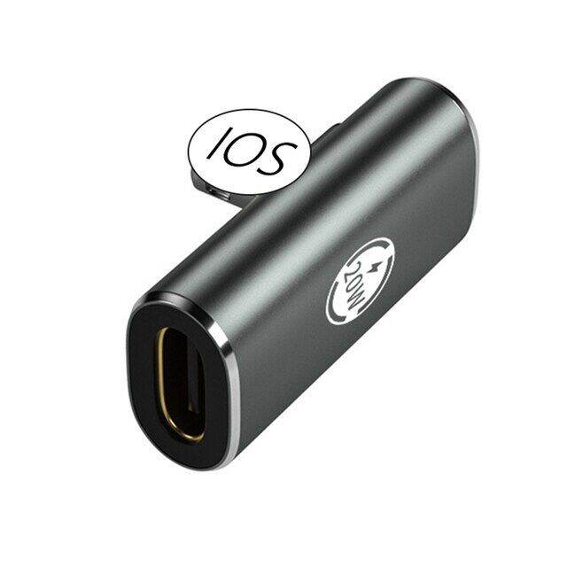 Portable Data Transfer PD Adapter Type-C to 8 Pin Converter PD20W for ...