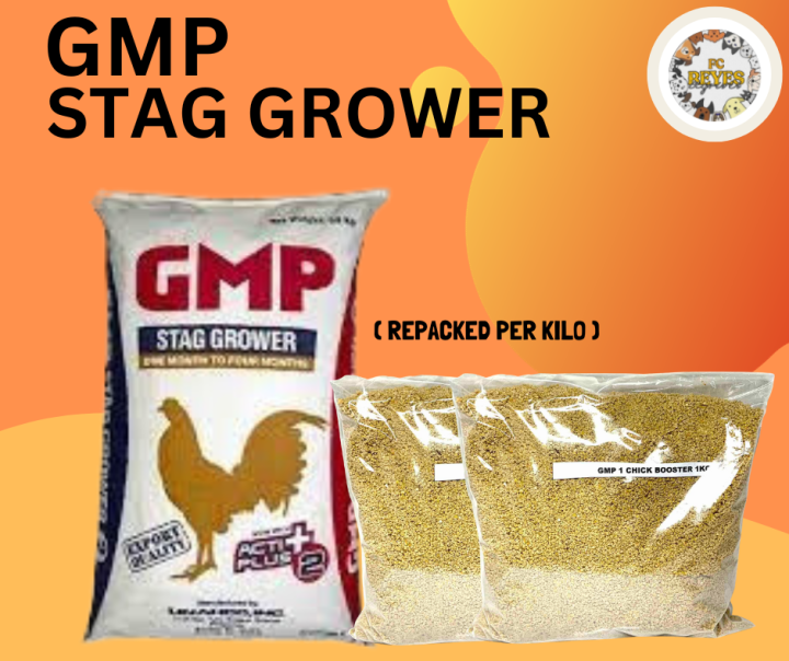 [FC REYES] 2kg GMP 2 STAG GROWER (REPACKED) / PATUKA SA MANOK / FEEDS ...