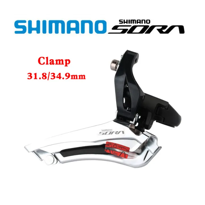 SHIMANO SORA FD R3000 Front Derailleur 2x9 Speed Road Bike Clamp Front ...