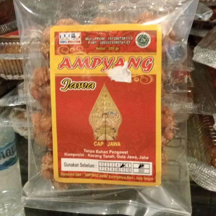 Ampyang Jawa Ampyang Kacang Gula Jawa Oleh oleh Khas SOLO | Lazada ...