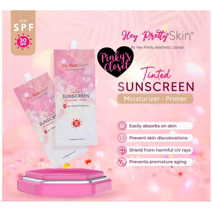 onhand Tinted Sunscreen moisturizer Primer by Hey, Pretty Skin | Lazada PH