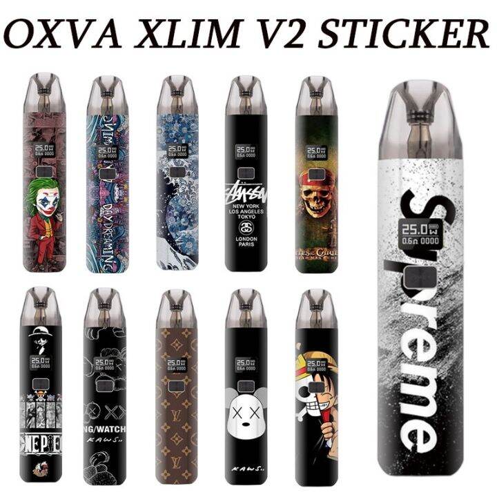 Oxva Xlim V2 Case Fashion Case PVC Sticker V1 25W Skin StickerB28 ...