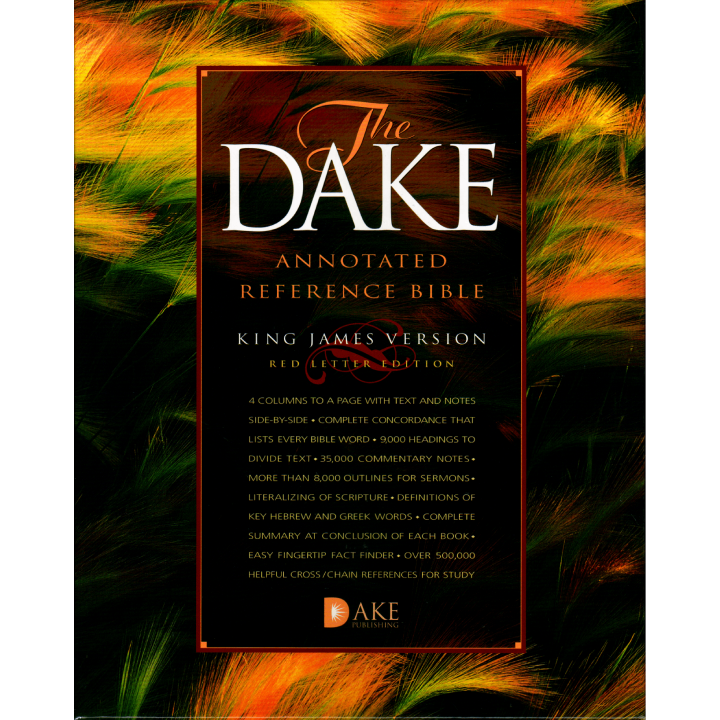 KJV The Dake Annotated Reference Bible (Burgundy) | Lazada PH