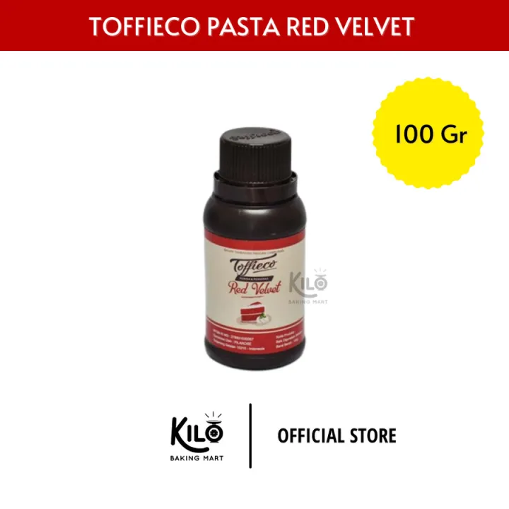 Pasta Toffieco Red Velvet 100ml / Pasta Kue Toffico 100 gram | Lazada ...