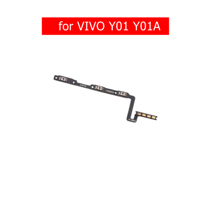 สำหรับ VIVO Y01 Y01A ปริมาณพลังงานคีย์ด้านข้างปุ่มสายเคเบิลงอได้สวิตช์ ...