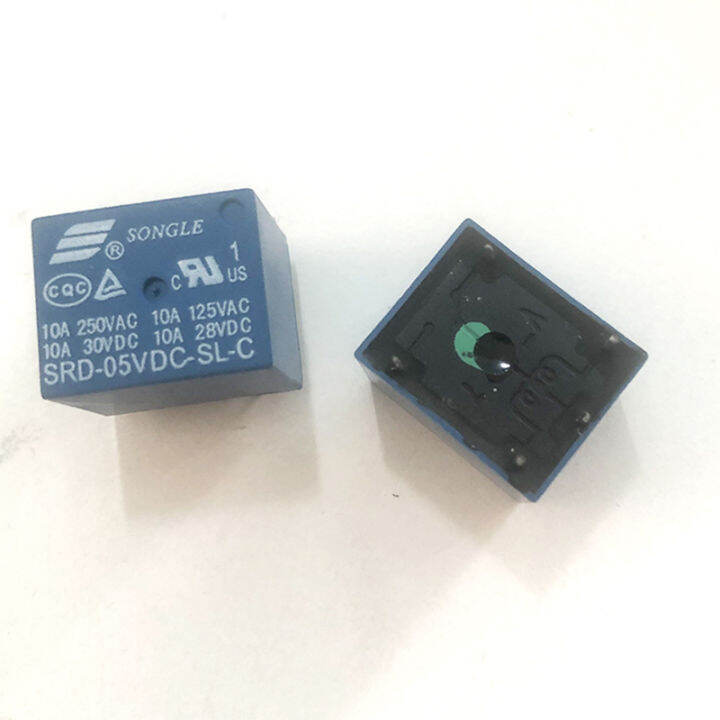 50PCSlot Relay SRD-05VDC-SL-C SRD-09VDC-SL-C SRD-12VDC-SL-C SRD-24VDC ...