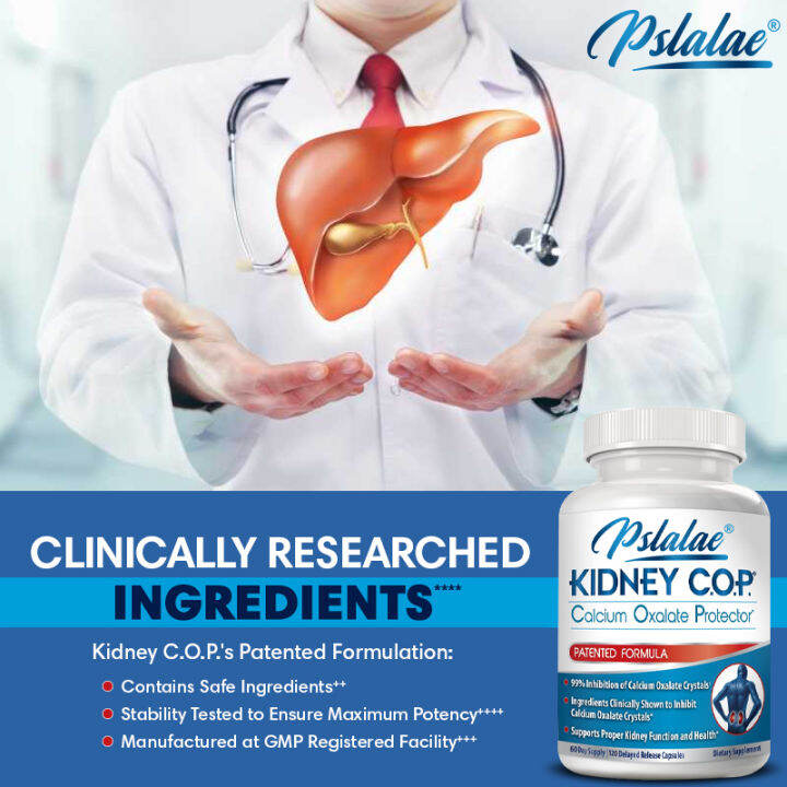 Kidney COP Calcium Oxide Protectant, Patented Kidney Support Calcium ...