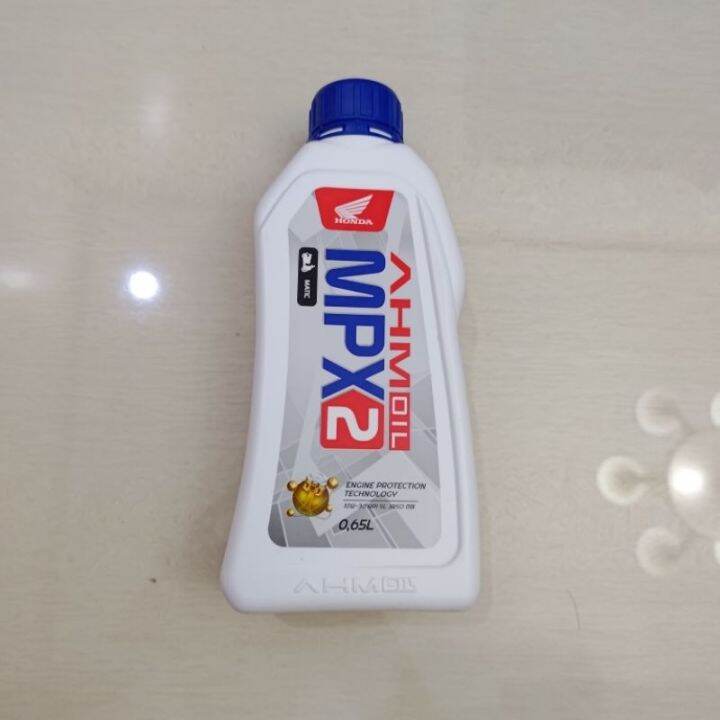 OLI MESIN MPX2 MPX 2 650ML 0.65L OIL MOTOR MATIC MATIK BEAT STREET NEW ...