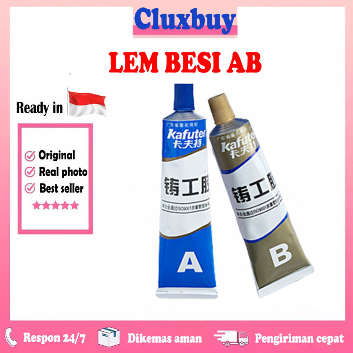 Lem besi AB, Lem besi solder AB, lem tahan panas super kuat, Lem logam ...