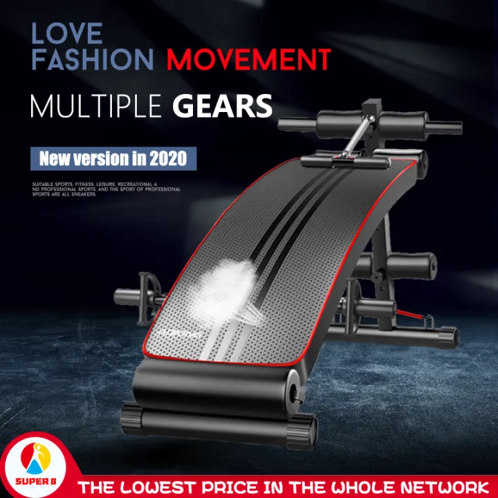 Multifunction Sit Up Bench Board With Exercise Rope Bench/incline sit ...