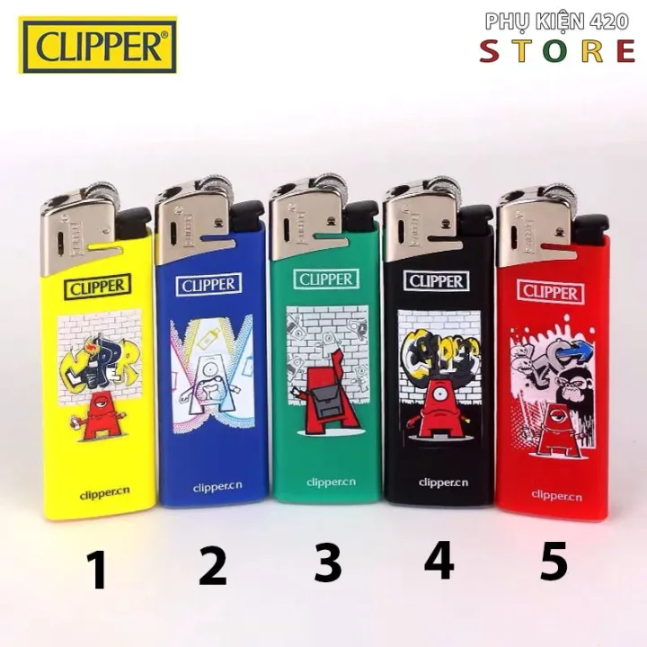 Bật Lửa Clipper Mini Cỡ Nhỏ Giá Rẻ Chủ Đề Graffiti Chữ A Bền Đẹp Thiết ...