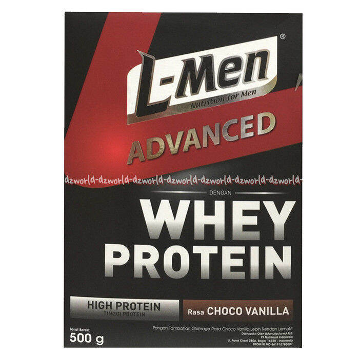 L-Men Advanced 250gr Whey Protein High Protein Rasa Cappucino Lmen Susu ...
