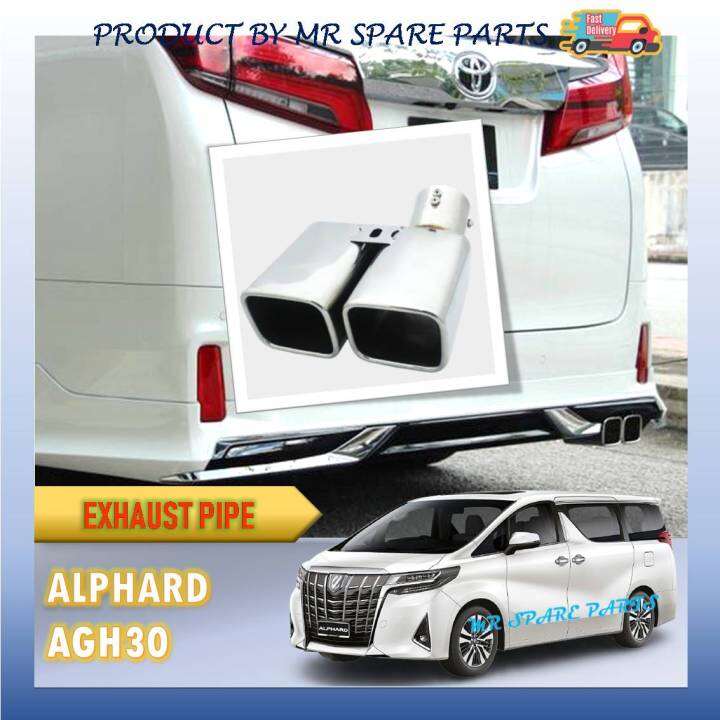 TOYOTA ALPHARD AGH30 VELLFIRE GGH30 GGH35 2015-2022 EXHAUST PIPE | Lazada