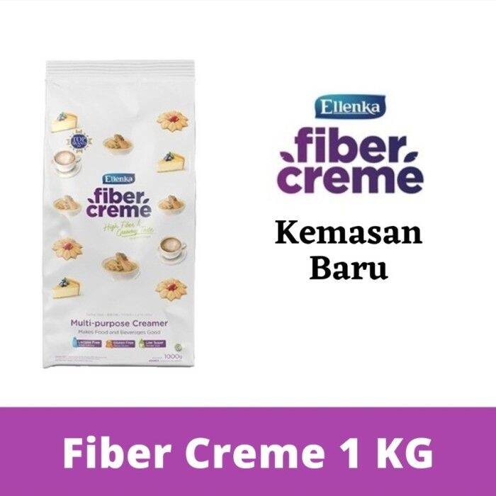 Ellenka Fiber Creme Multi Purpose Creamer 1 kg Pengganti Santan/Krimer ...