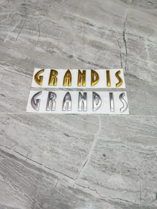 Applicable To Mitsubishi Grandis GRANDIS English Letter Mark / Tailgate ...