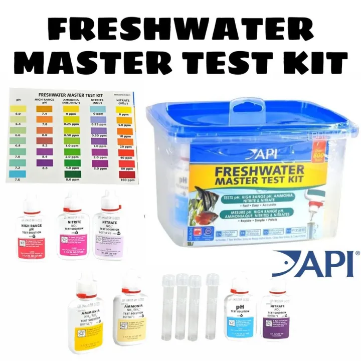 [Ready Stock] API Freshwater Master Test Kit For Fish Aquarium Akuarium ...