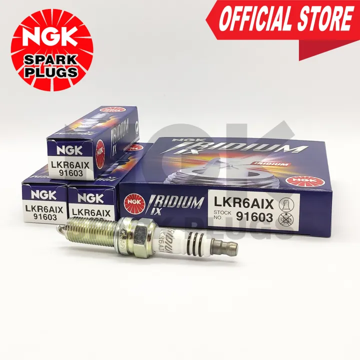 NGK LKR6AIX Iridium IX Spark Plug Set of 3 | Lazada PH