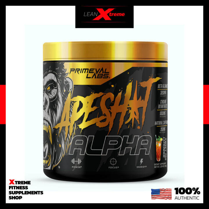 Primeval Labs : APESH*T Alpha 40 Servings / High energy pre-workout ...
