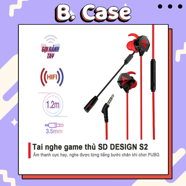 Tai nghe Game thủ SD DESIGN S2. Gaming chính hãng chuyên dùng cho game ...