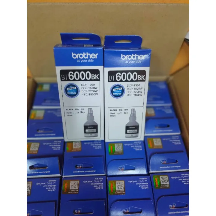 GENUINE BROTHER BT6000 BLACK INK ORIGINAL | Lazada PH