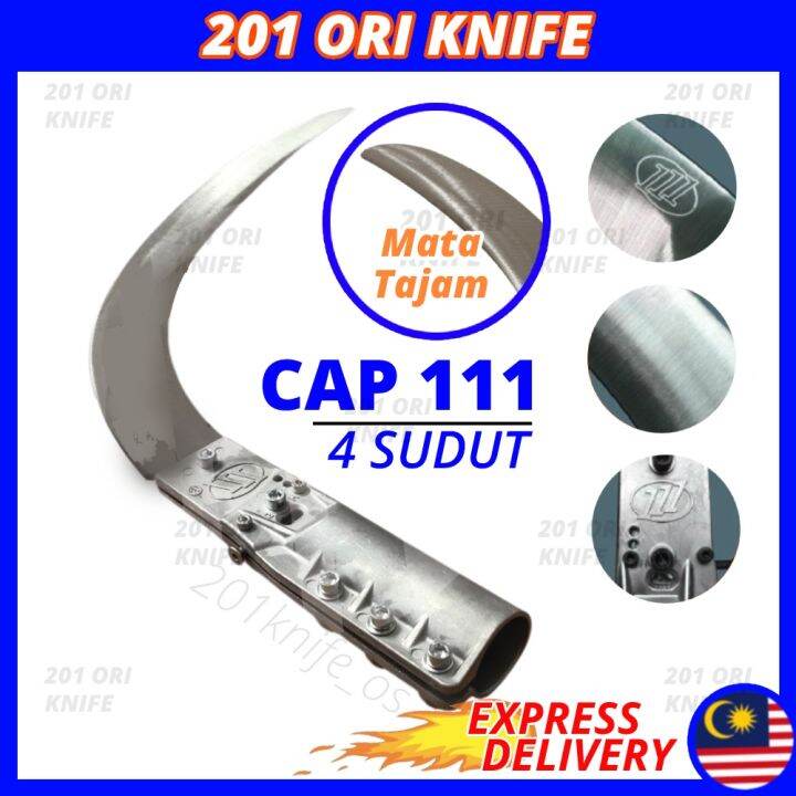 201KNIFE 100% Original 4 Sudut Sabit Sawit Cap 111 | Adjustable Angle ...