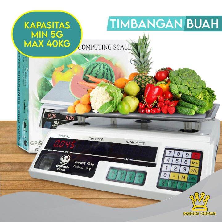 Timbangan Laundry 40Kg Timbangan Buah Good Wife Timbangan Digital ...