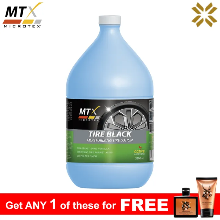 Microtex Tire Black 3800ml w/ Conditioner (Protection, Shine ...