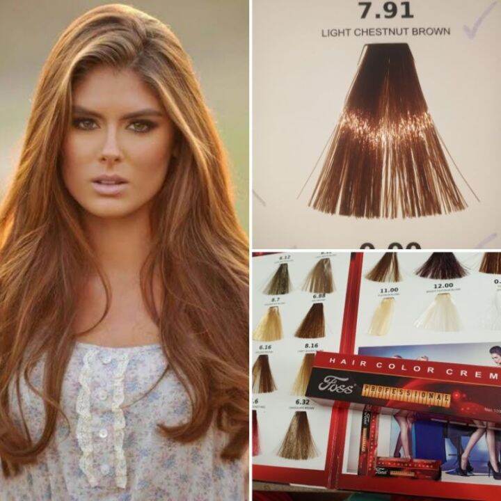 Light Chestnut Brown Hair Color Chart