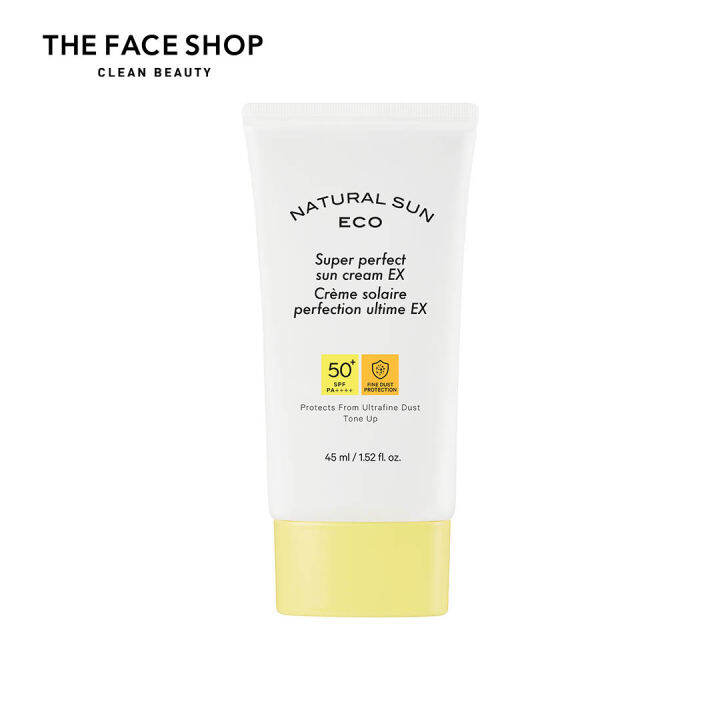 The Face Shop Natural Sun Eco Super Perfect Sun Cream Ex Spf50+Pa ...