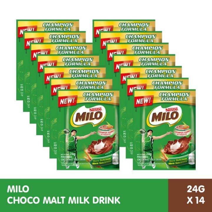 Nestle Milo! New packaging 24g (12 pieces) | Lazada PH