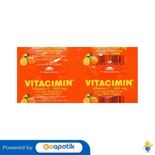 Vitacimin Orange Strip 2 Tablet | Lazada Indonesia