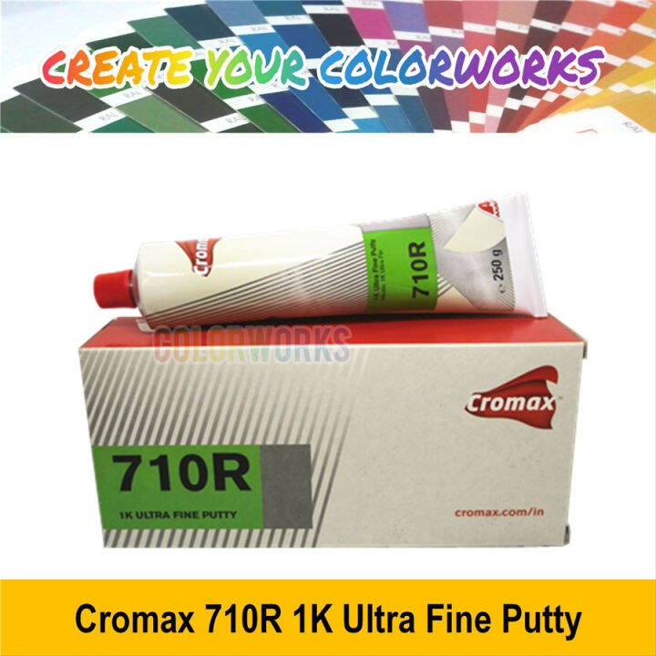 250g Cromax Axalta 710R 1K Ultra Fine Putty (1 unit/ 1 tube) vehicle ...