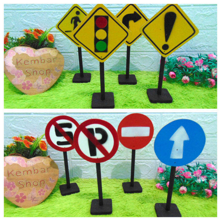 APE-RAMBU Ape Rambu rambu lalu lintas Mainan RAMBU-RAMBU LALULINTAS ...