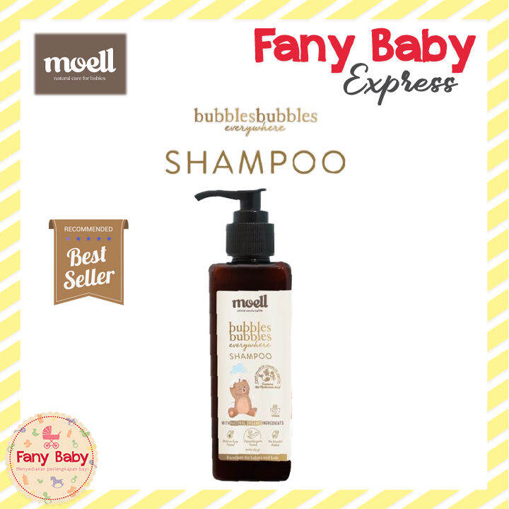 MOELL BUBBLES BUBBLES EVERYWHERE SHAMPOO 185GR | Lazada Indonesia
