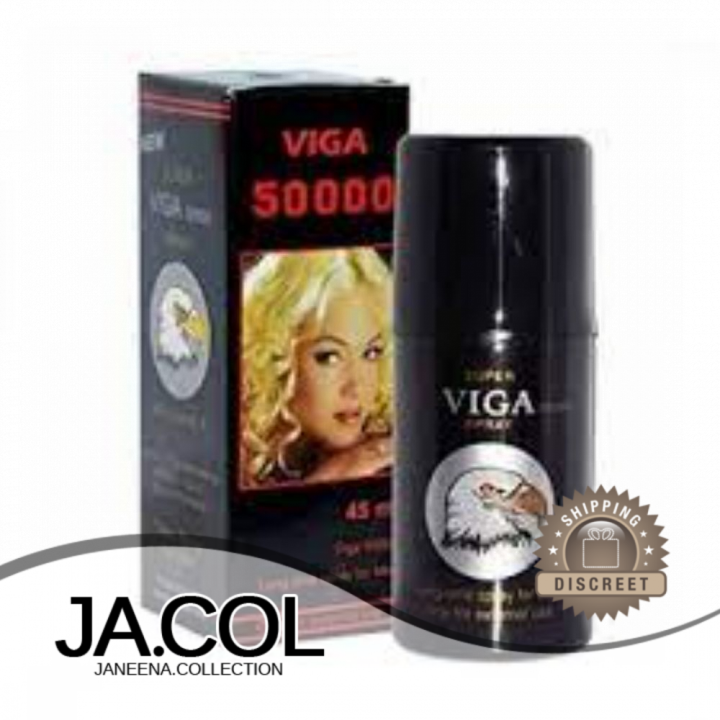 Jacol Super Viga 50000 Mens Delay Spray Last Long Premature Stamina