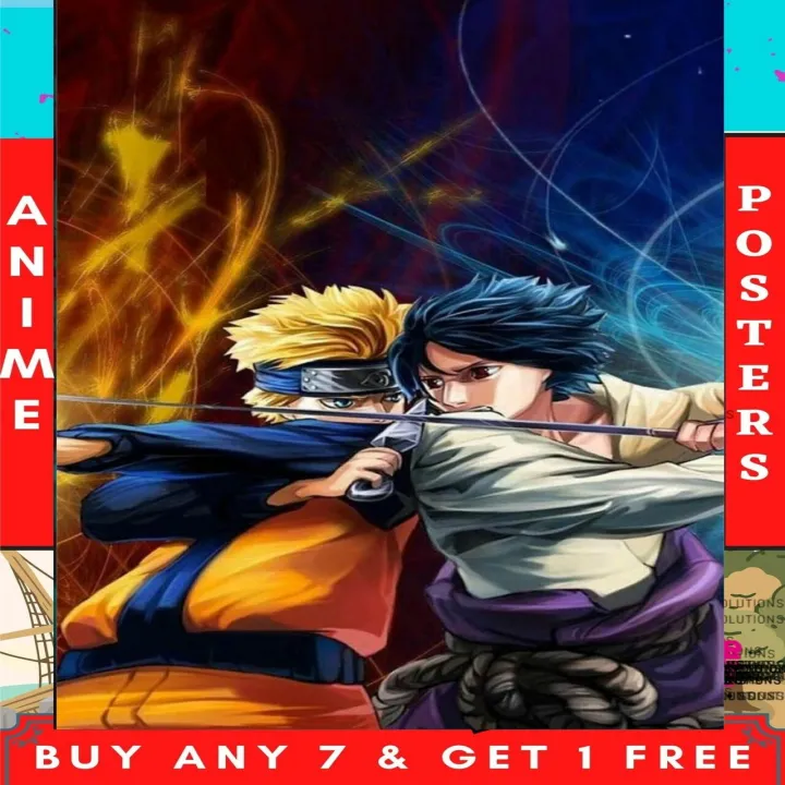 Naruto Anime Collection : A4 Anime Poster - HD Prints | Normal, Sticker ...