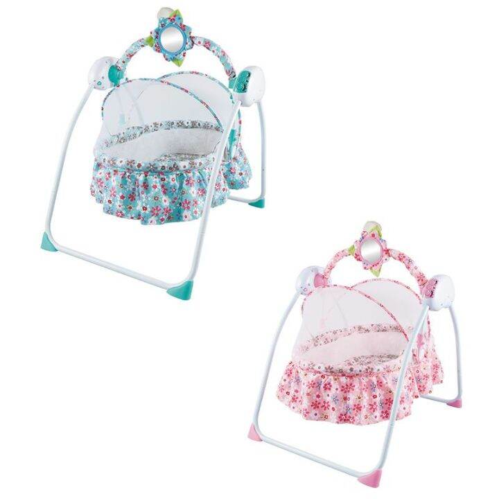 Baby Cradle Auto Swing Bed Music with Remote Control Electronic Swing ...