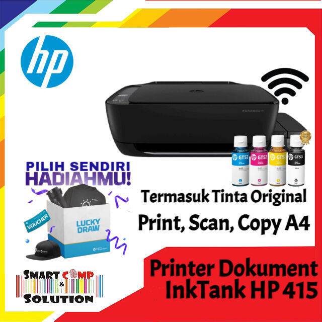 Printer HP Ink Tank 415 - WiFi Print Scan Copy | Lazada Indonesia