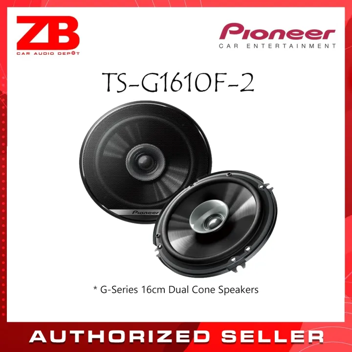 Pioneer TS-G1610F-2 G-Series 16cm Dual Cone Speakers | Lazada PH