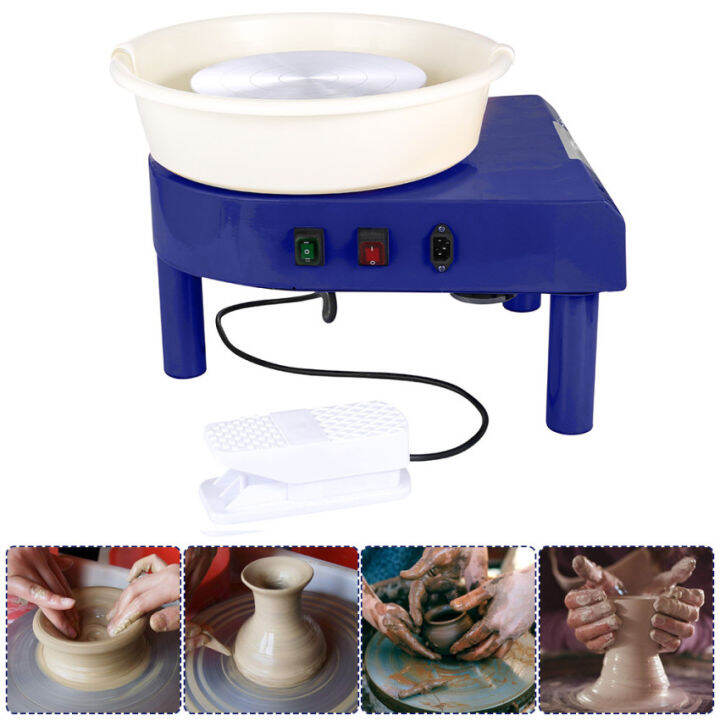 Pottery Wheel 25CM Pottery Forming Machine 350W Electric Pottery Wheel ...