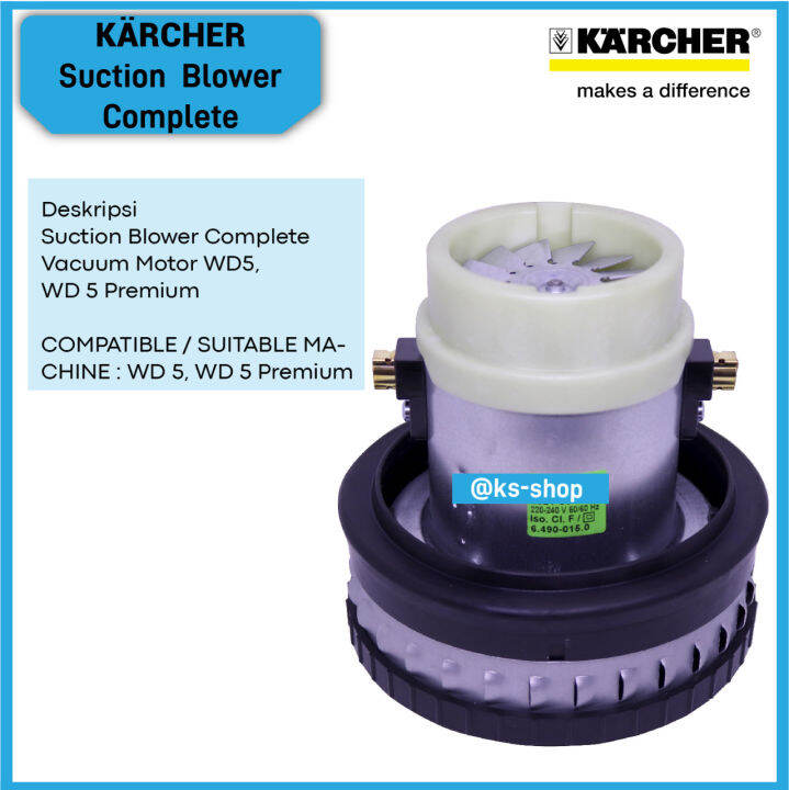 Karcher Suction Blower Complete | Vacuum Motor For Vacuum Cleaner ...